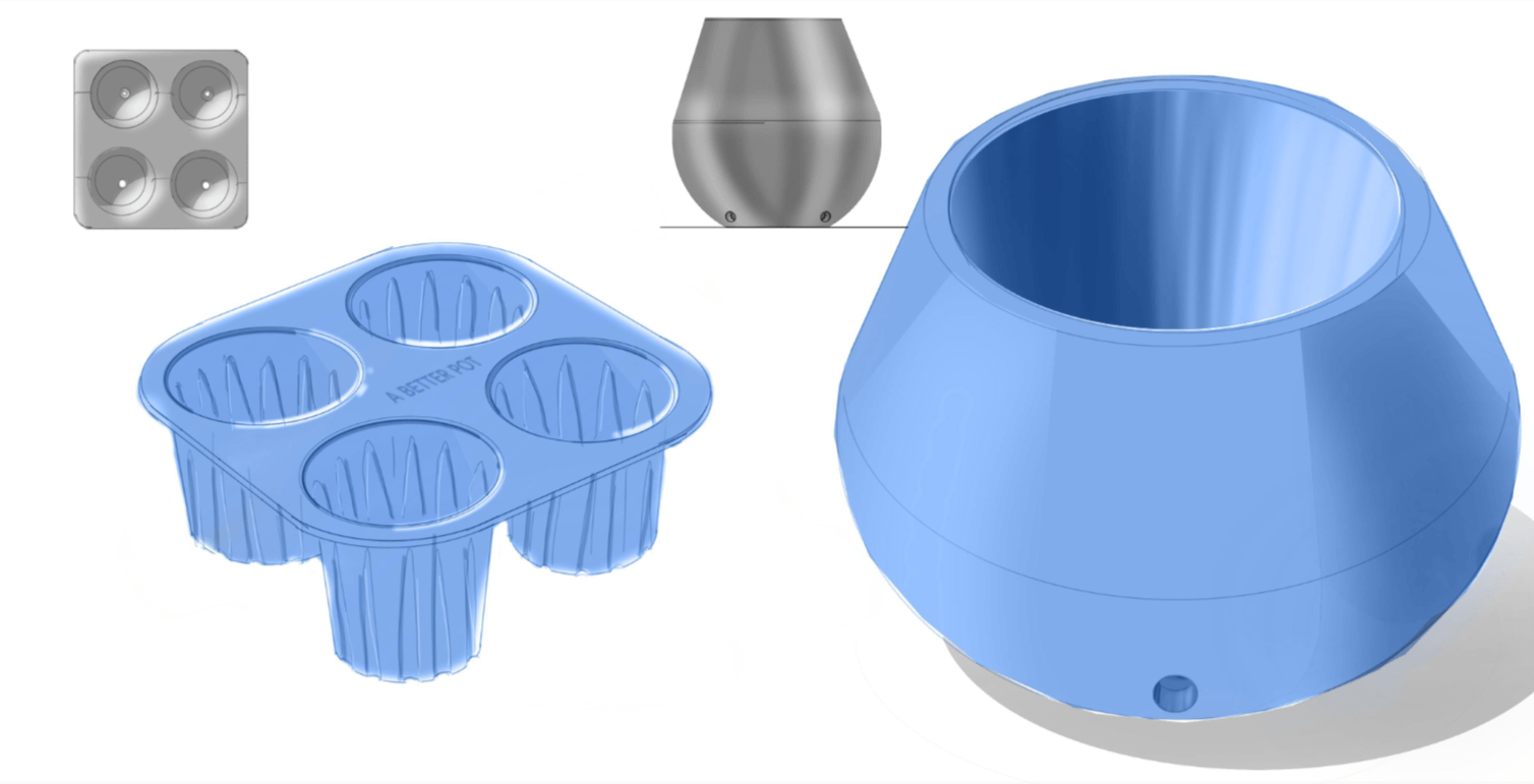Silicone Planter Pots | Kickr Design